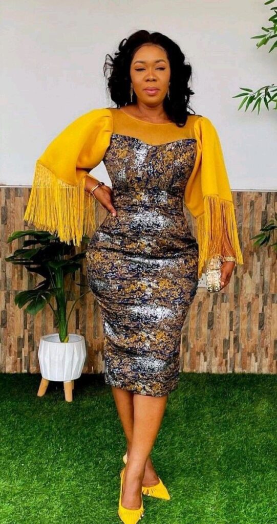 Amazing and Perfect Brocade Styles, You Can Rock to Parties as a Lady ...